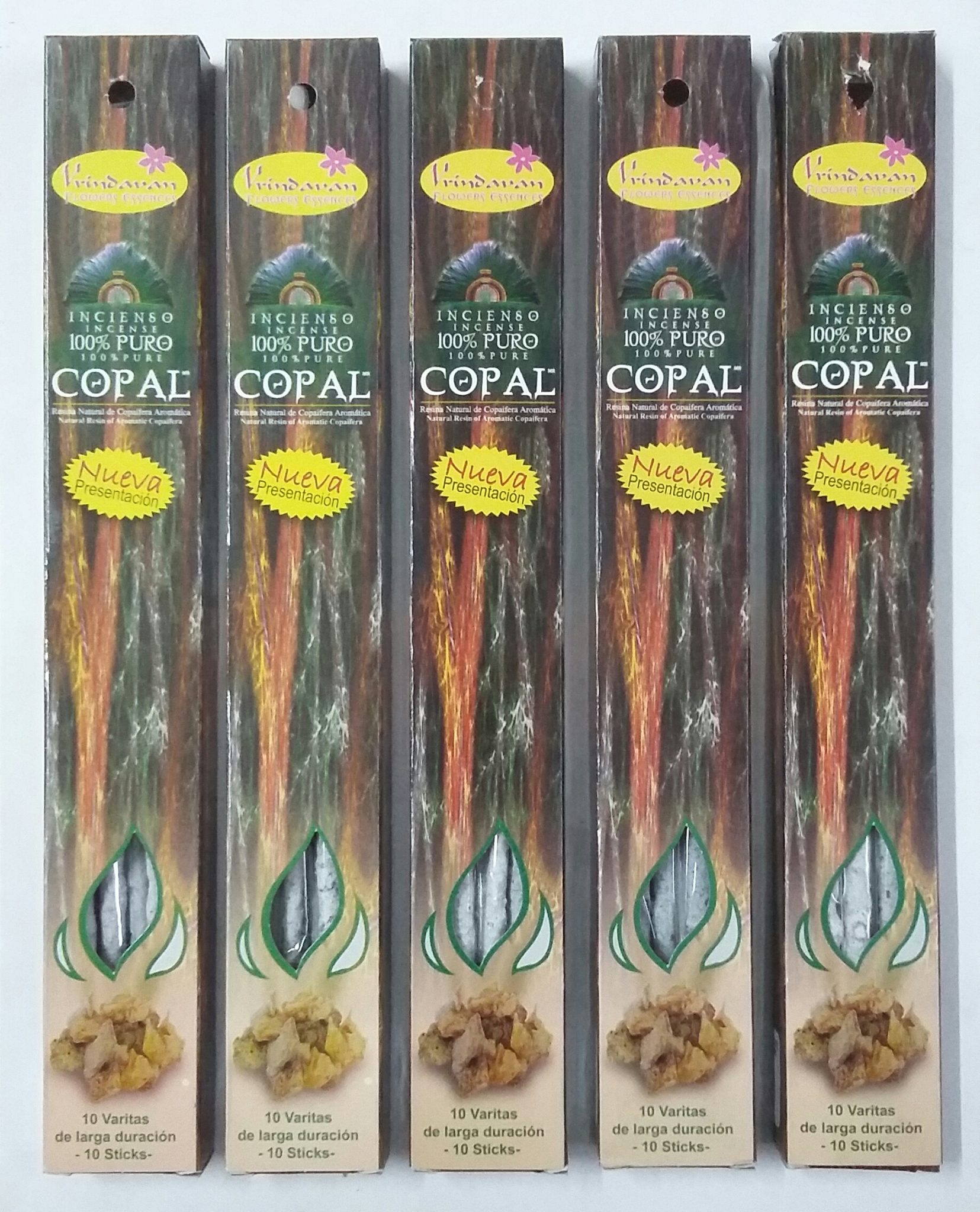 Incienso 100 % Puro De Copal De Larga Duracion Marca Vrindavan Hecho En ...