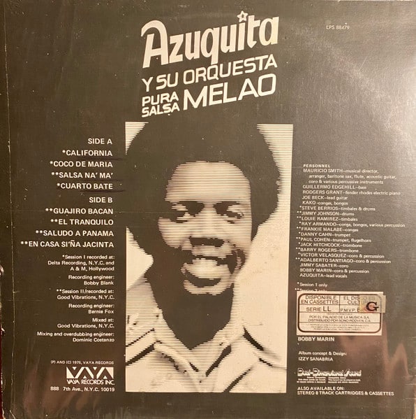 Azuquita Y Su Melao - Pura Salsa - Submarino Amarillo Mexico