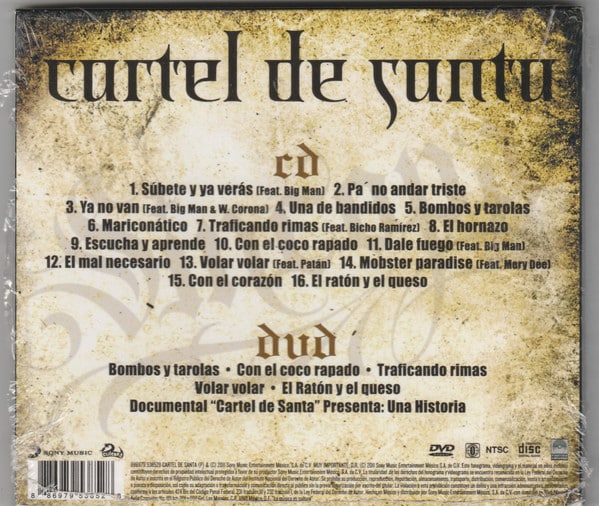 Cartel De Santa - Sincopa 5.1 ( Cd + Dvd ) Digipack - Submarino ...