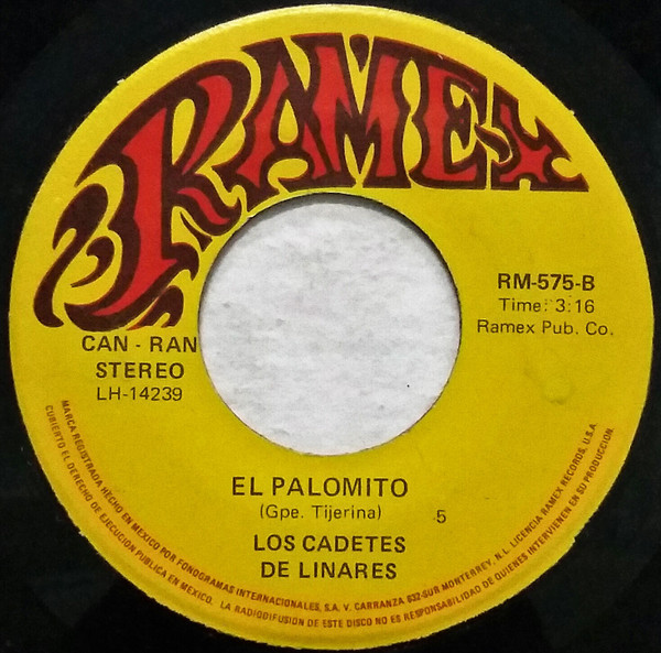 Los Cadetes De Linares - En Tu Boda / El Palomito - Submarino Amarillo ...