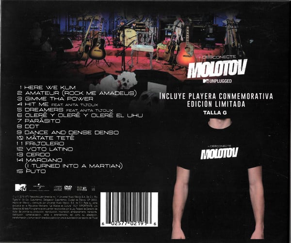 Molotov - Mtv Unplugged - Desconecte - Edicion Limitada Box Set ( Cd ...