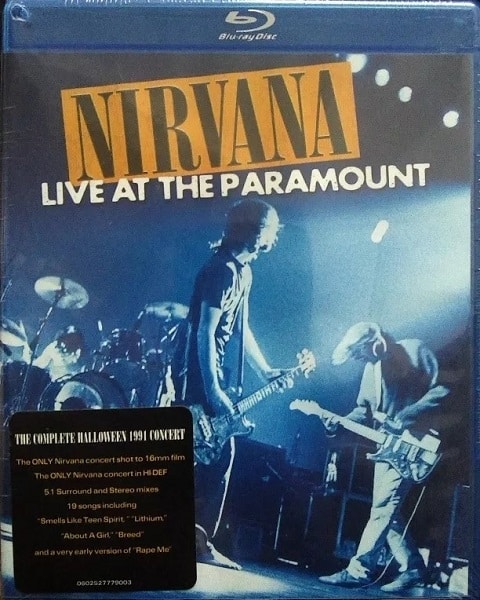Nirvana – Live At The Paramount - Submarino Amarillo Mexico