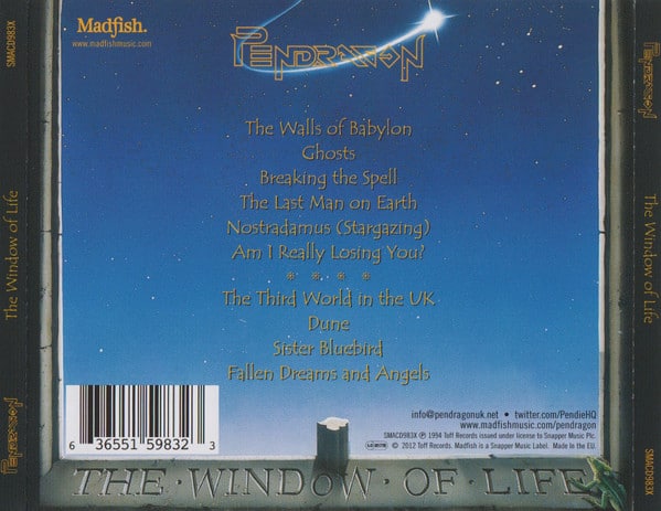 Pendragon – The Window Of Life - Submarino Amarillo Mexico