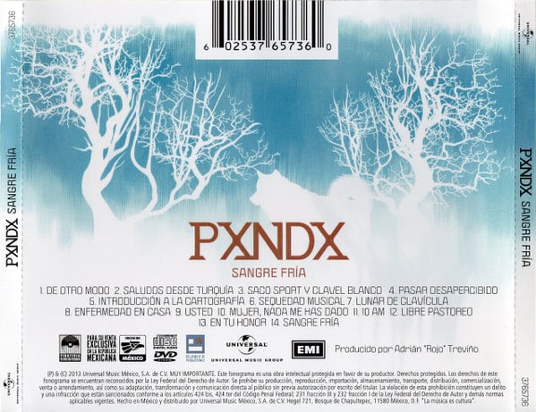 Panda - Sangre Fria ( Cd + Dvd ) - Pxndx - Submarino Amarillo Mexico