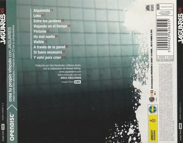 Jaguares - 45 - Submarino Amarillo Mexico