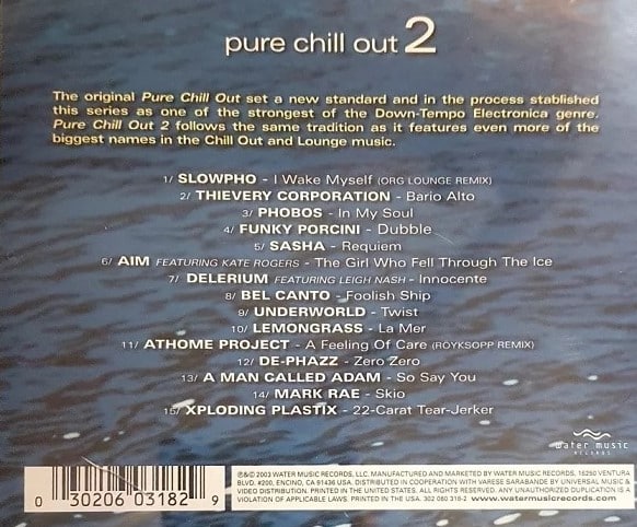 Pure Chill Out 2 - Varios - Submarino Amarillo Mexico