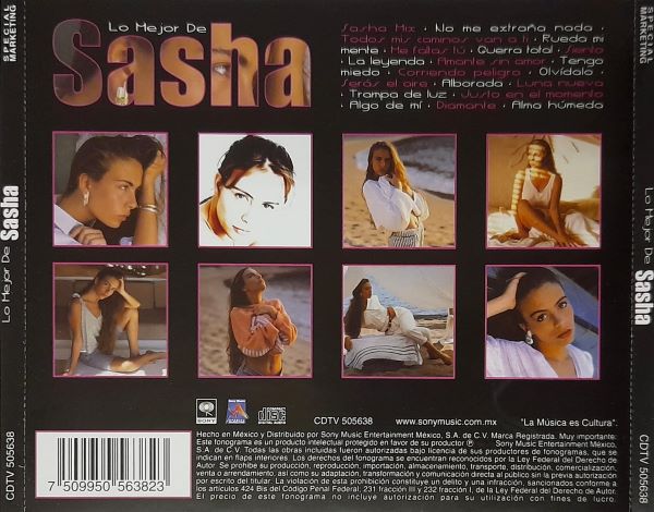 Sasha - Lo Mejor De Sasha ( Sasha Sokol ) - Submarino Amarillo Mexico